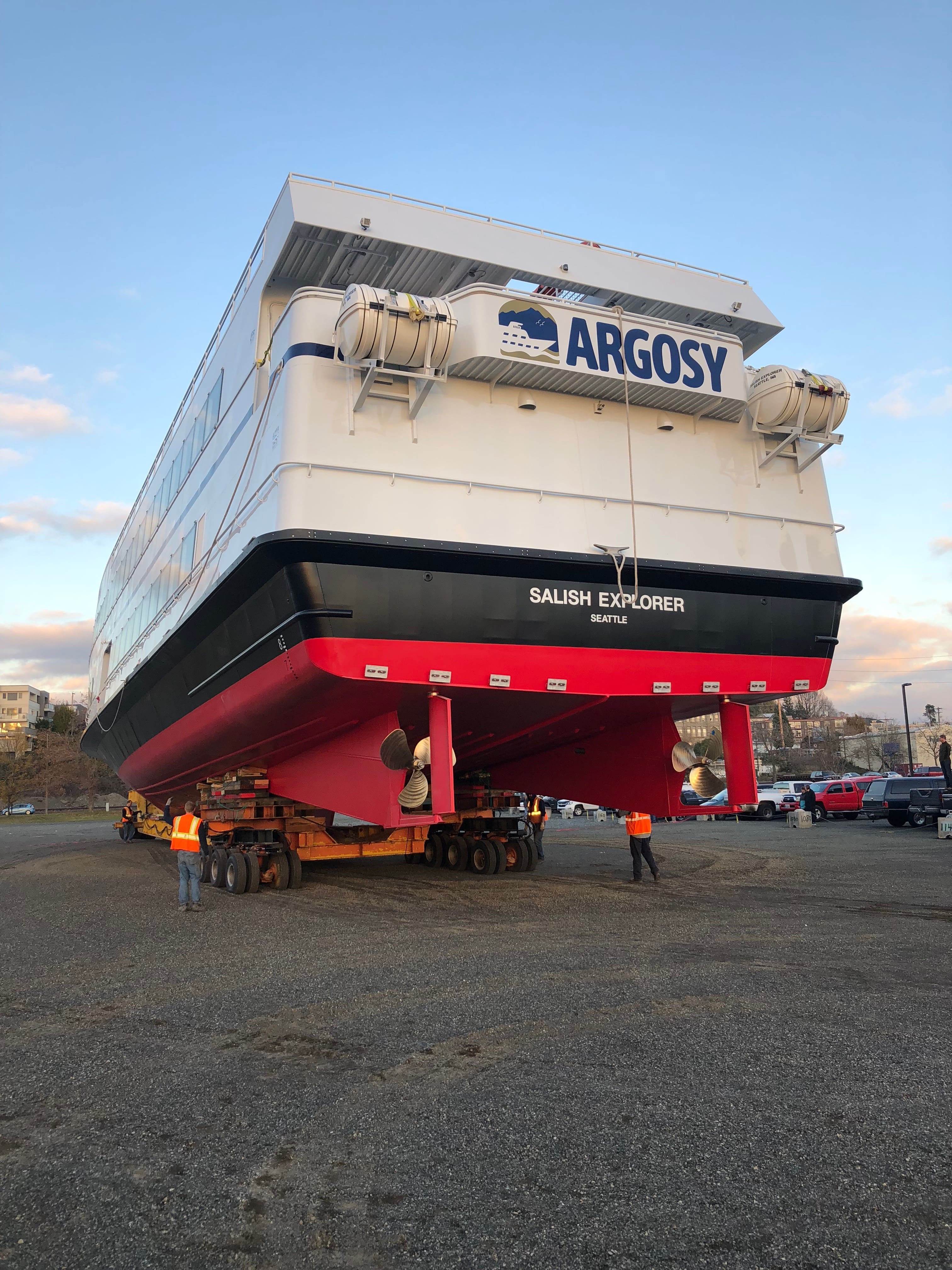 Salish Explorer Stern - Argosy Cruises